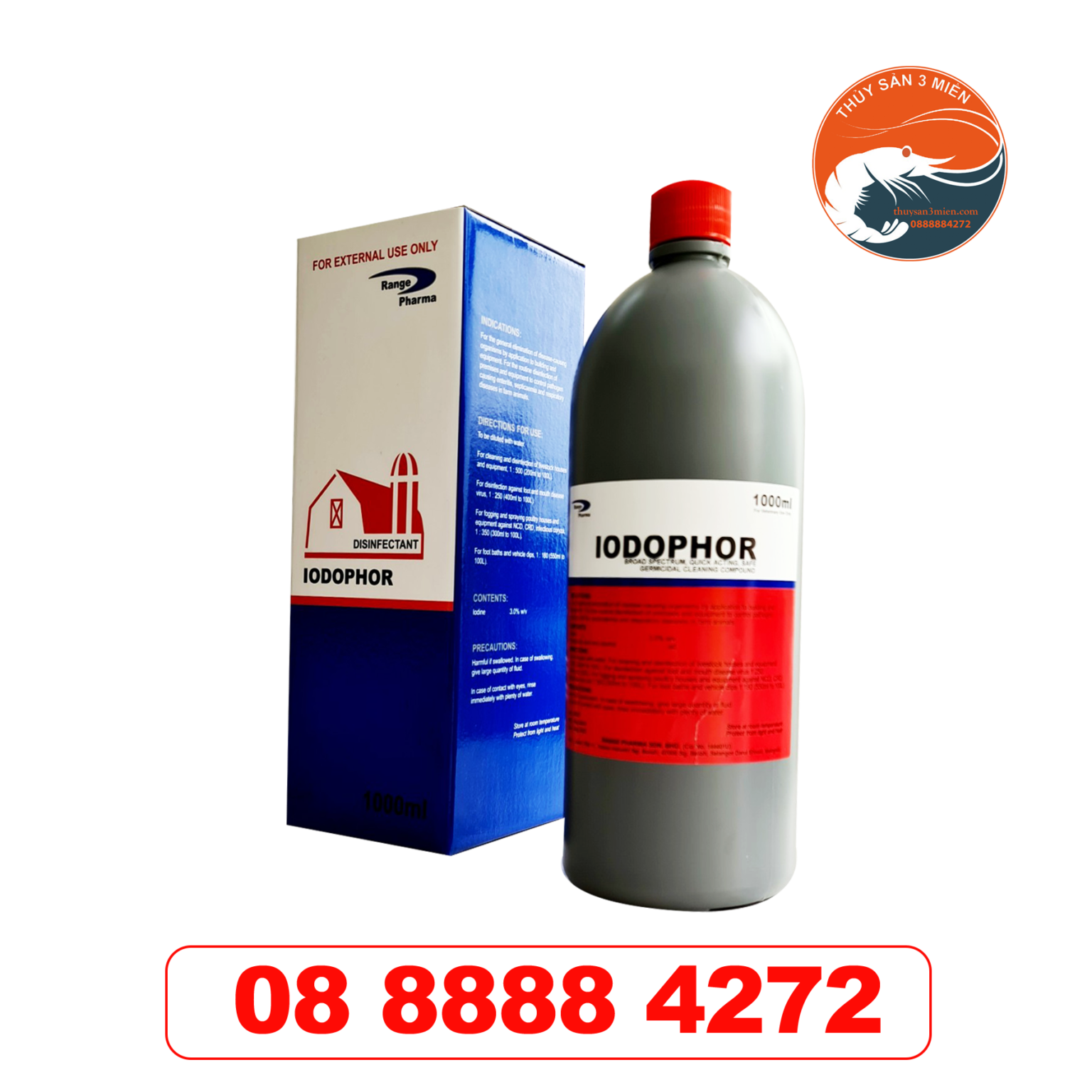 IODOPHOR IODINE 30%DIỆT KHUẨN MẠNHTRỊ DỨT ĐIỂM ĐỐM ĐENTRỊ ĐỨT RÂU, MÒN ...